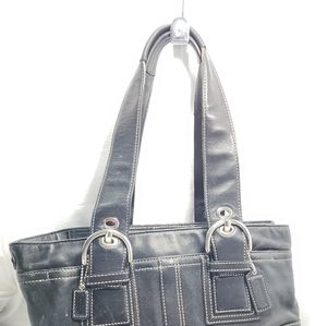 Coach | Bags | A96 Coach F12302 Tote Black Leather | Poshmark